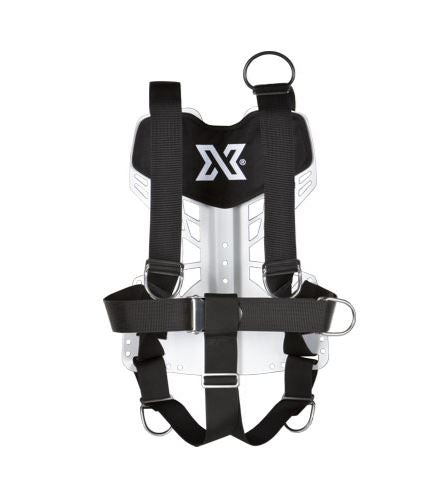 XDEEP NX Series backplate – Stainless Steel – small – with DIR Harness